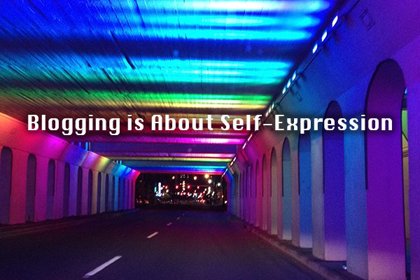 Blogging is About Self-Expression - Redhotwritinghood